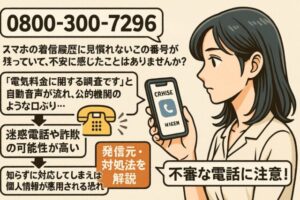 0800-300-7296は危険？電気料金調査を装う迷惑電話の正体と安全な対処法 | idea & life